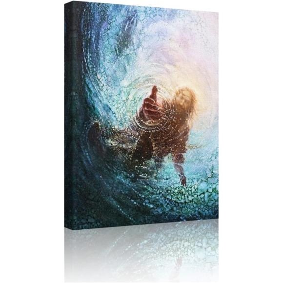 Wall Decor | Jesus Christ Canvas Wall Art The Hand Of God Poster Modern ...
